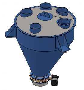 Weight dispenser of cement, sand, grain - Aamix factory